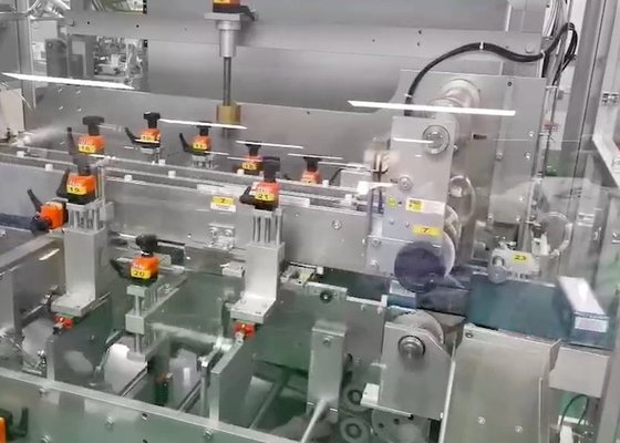 High Output Horizontal Cartoning Machine Flexible Software Easy Installation